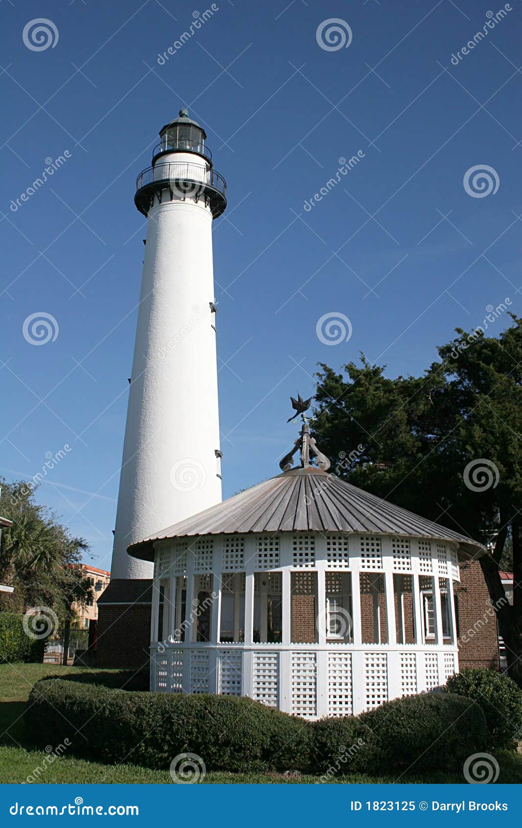 Gazebo And Lighthouse Picture. Image: 1823125
