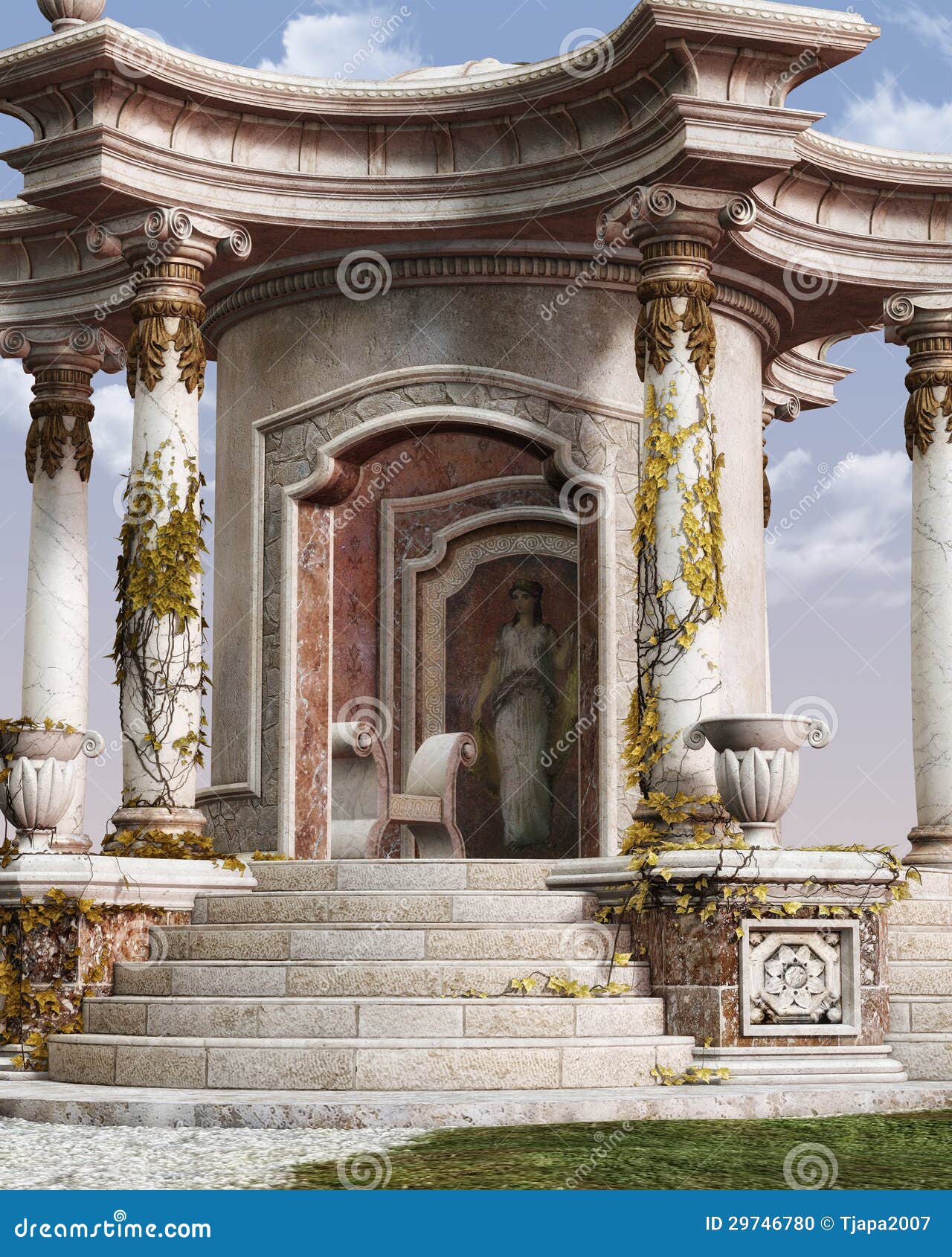 Palladio Romans stock illustration. Illustration of column - 29746780