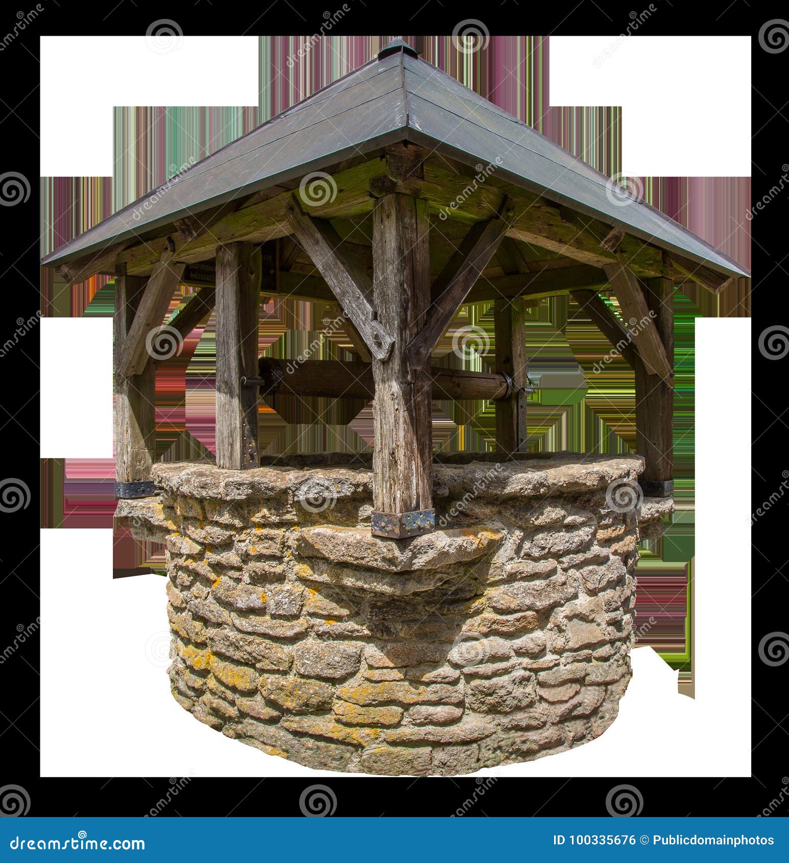 Gazebo, Water Well, Outdoor Structure Picture. Image: 100335676