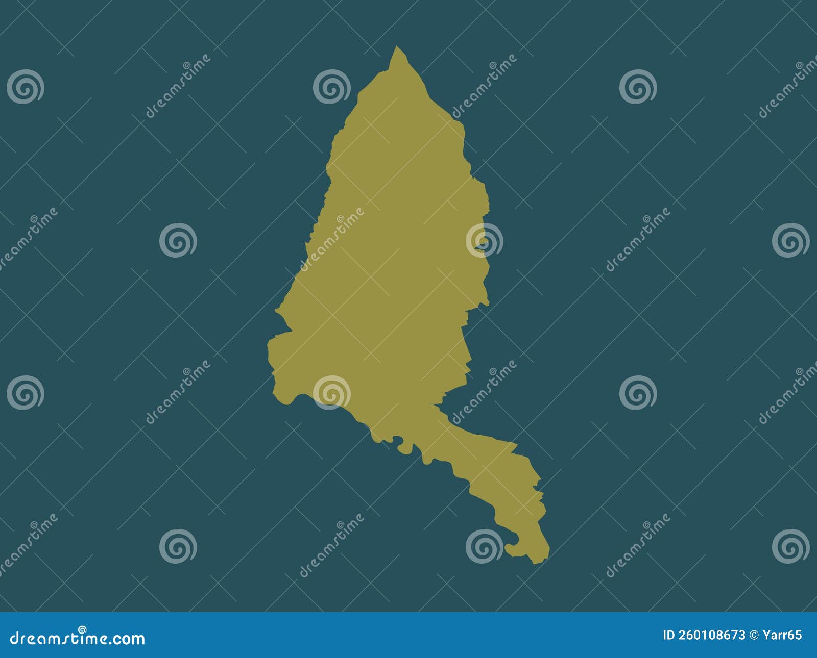 Gazi Baba, Macedonia. Solid. No Legend Stock Illustration ...