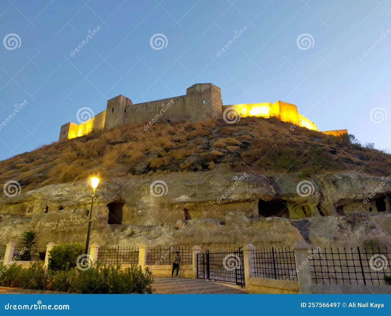 Gaziantep Castle in Gaziantep in Turkey Editorial Photography - Image ...