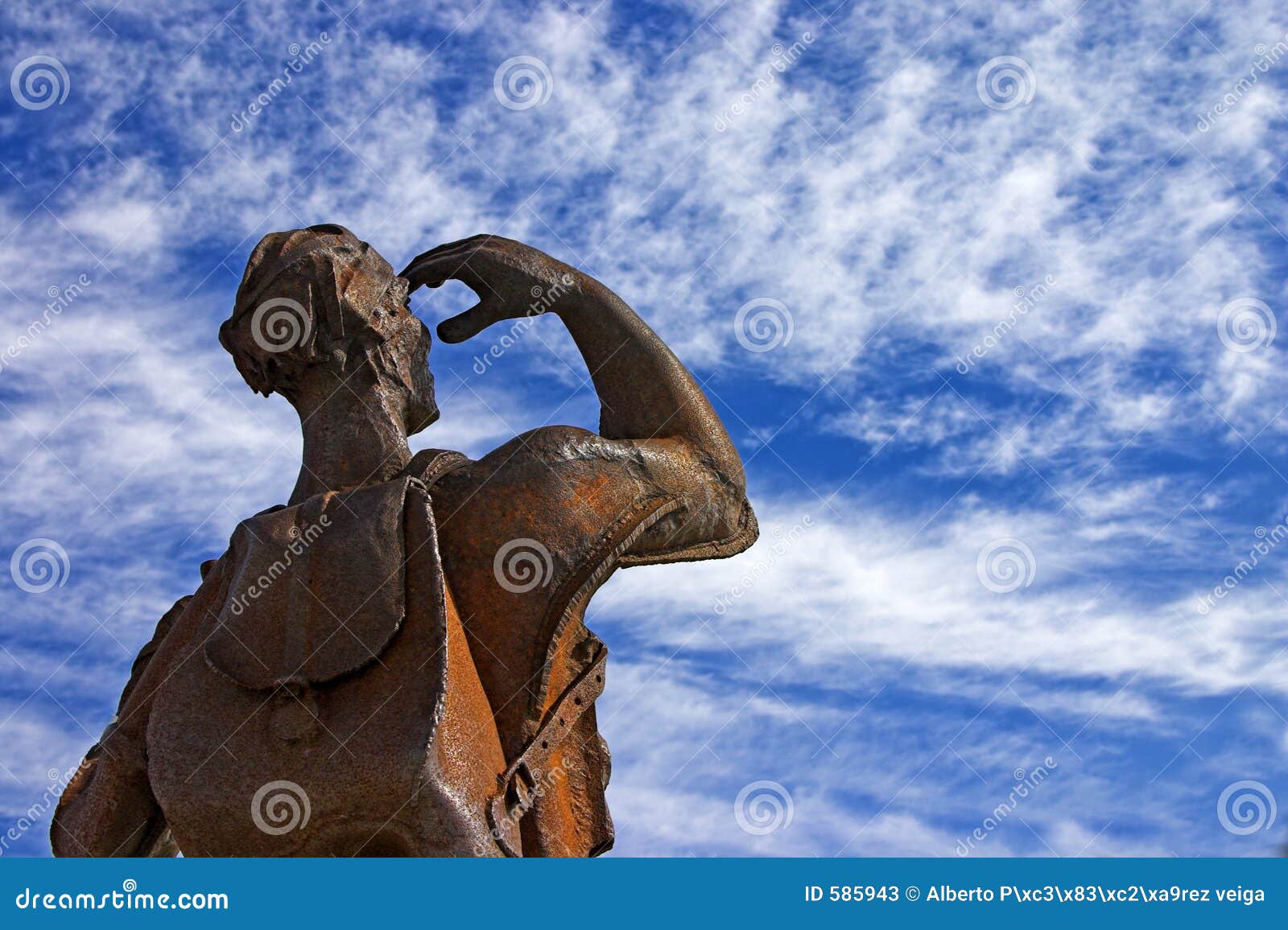 Gazing at the horizon stock image. Image of climbing, mountaineer - 585943