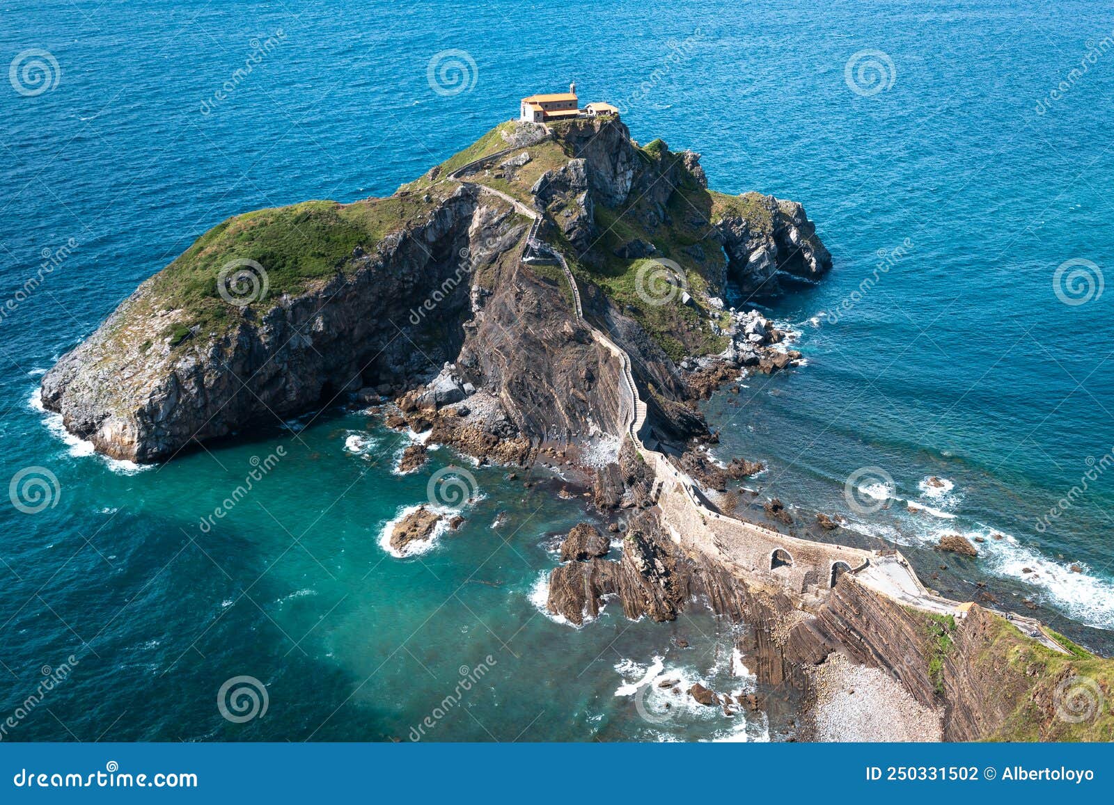 Gaztelugatxe, Basque Country Coast, Spain Stock Photo - Image of ...