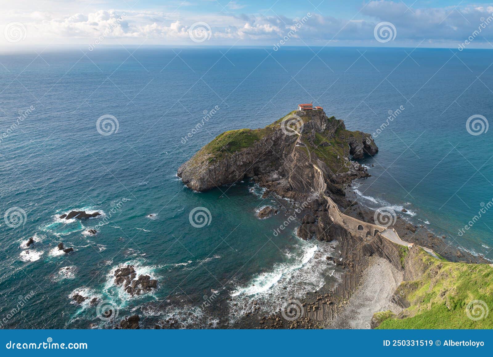 Gaztelugatxe, Basque Country Coast, Spain Stock Image - Image of biscay ...