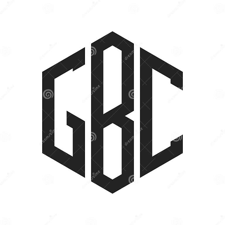 GBC Logo Design. Initial Letter GBC Monogram Logo Using Hexagon Shape ...