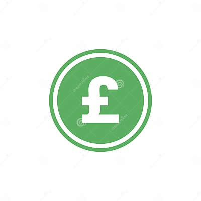 GBP Vector Icon. Flat Design Vector Icon. Vector Illustration on White ...