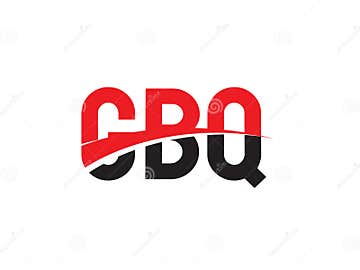GBQ Letter Initial Logo Design Vector Illustration Stock Photo - Image ...
