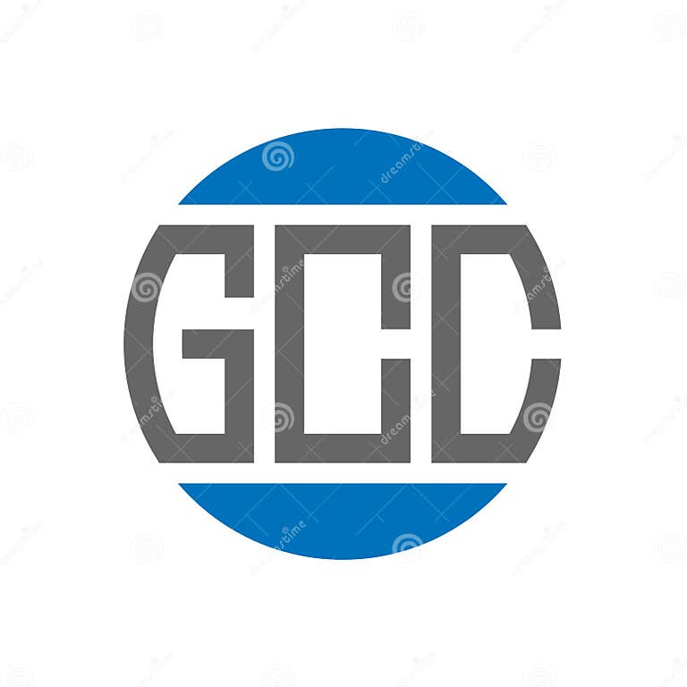 GCC Letter Logo Design on White Background. GCC Creative Initials ...