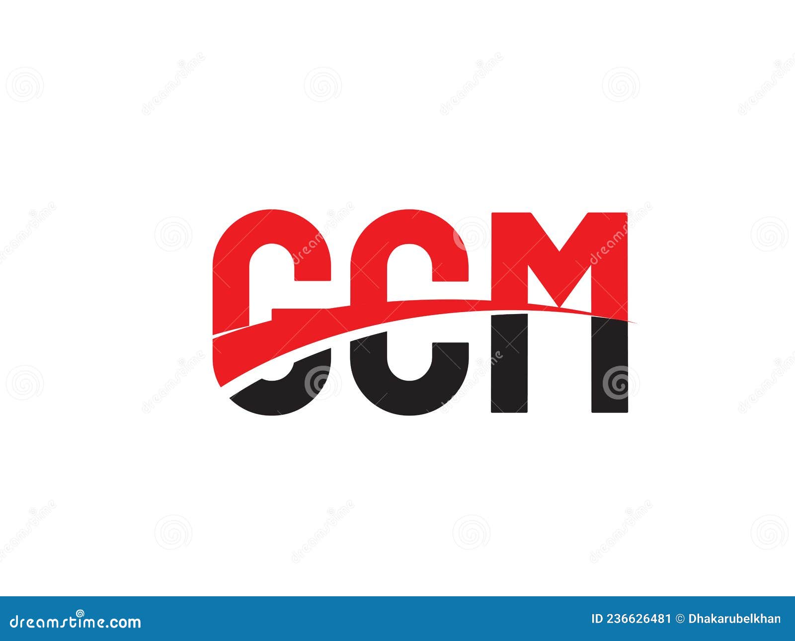 GCM Letter Initial Logo Design Vector Illustration Stock Vector ...
