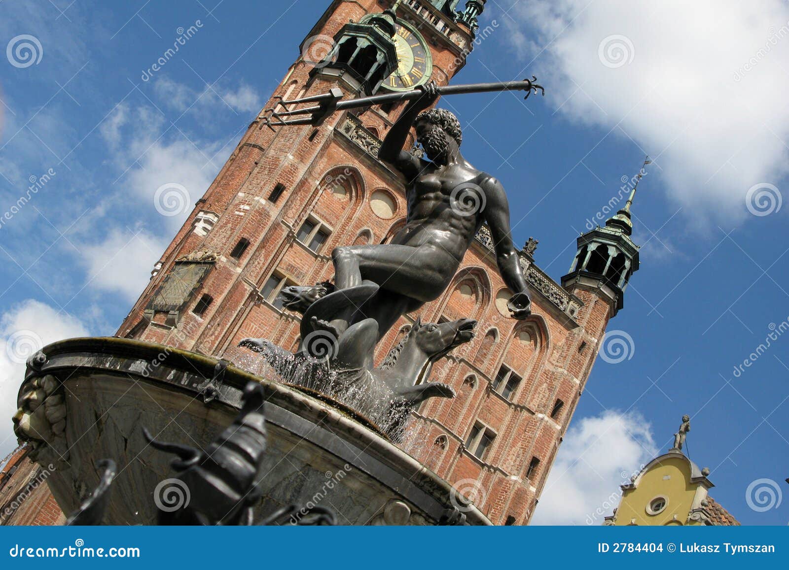Gdansk stock photo. Image of neptune, europe, polish, history - 2784404