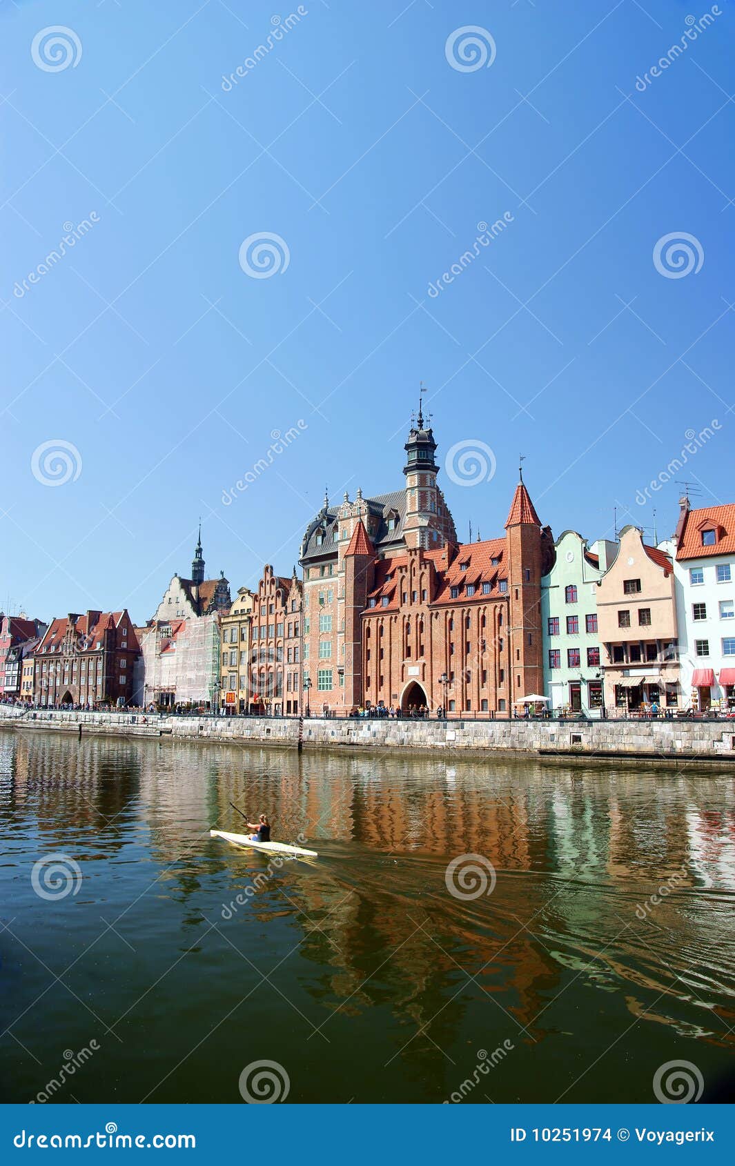 Gdansk, Danzig, Poland stock photo. Image of ships, crowded - 10251974