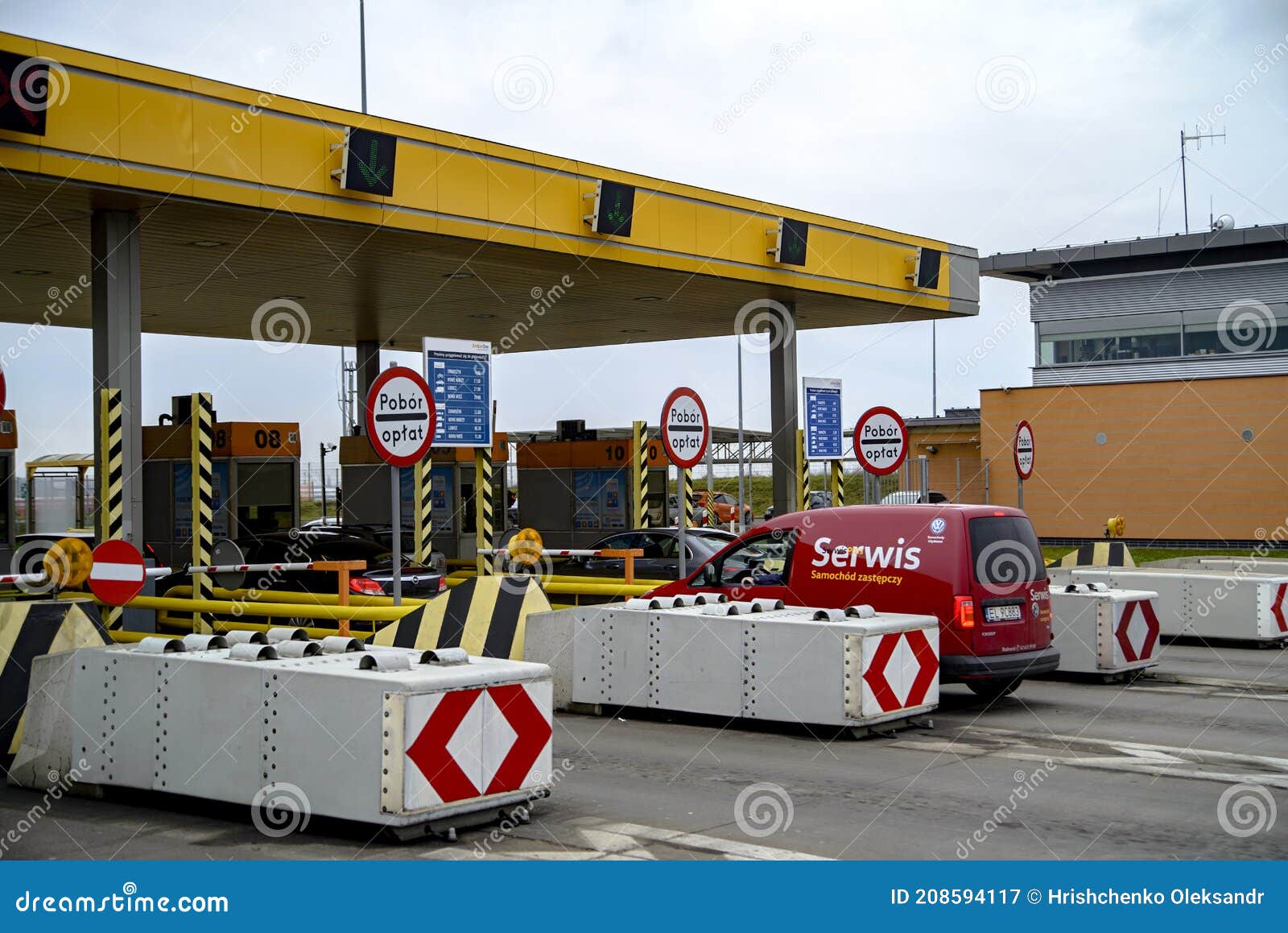 Automatic Payment Gate At The Light Rail Transit Station Editorial ...