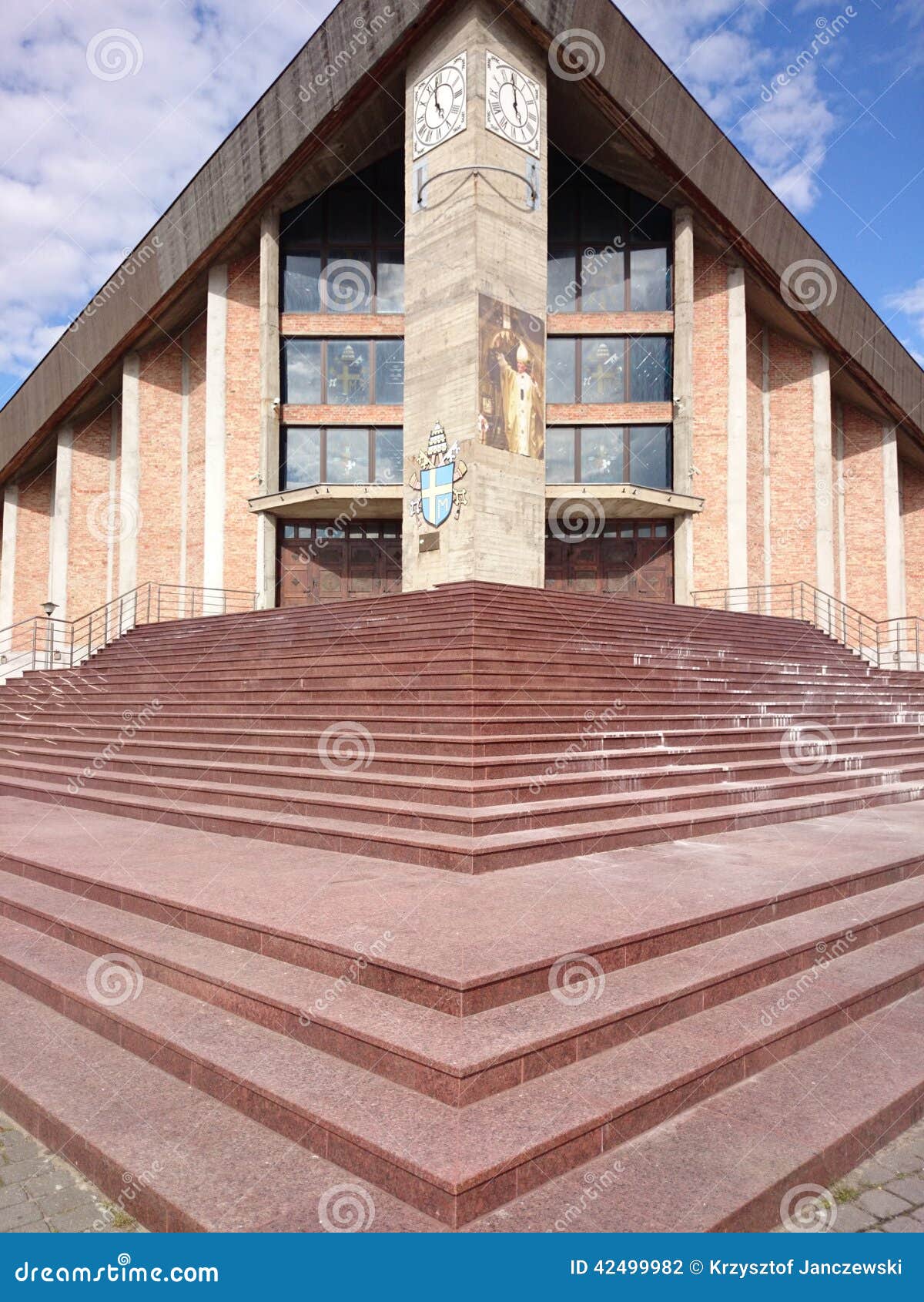 Gdansk Zaspa. editorial photography. Image of cross, gdansk - 42499982