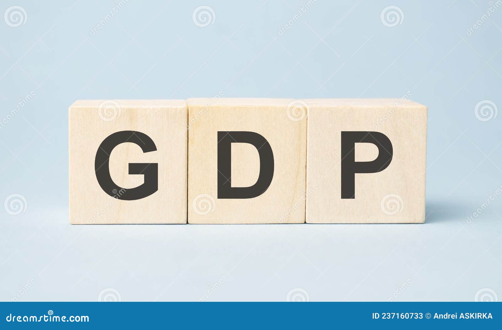 Gdp Word Written on Wooden Cubes with Copy Space Stock Image - Image of ...