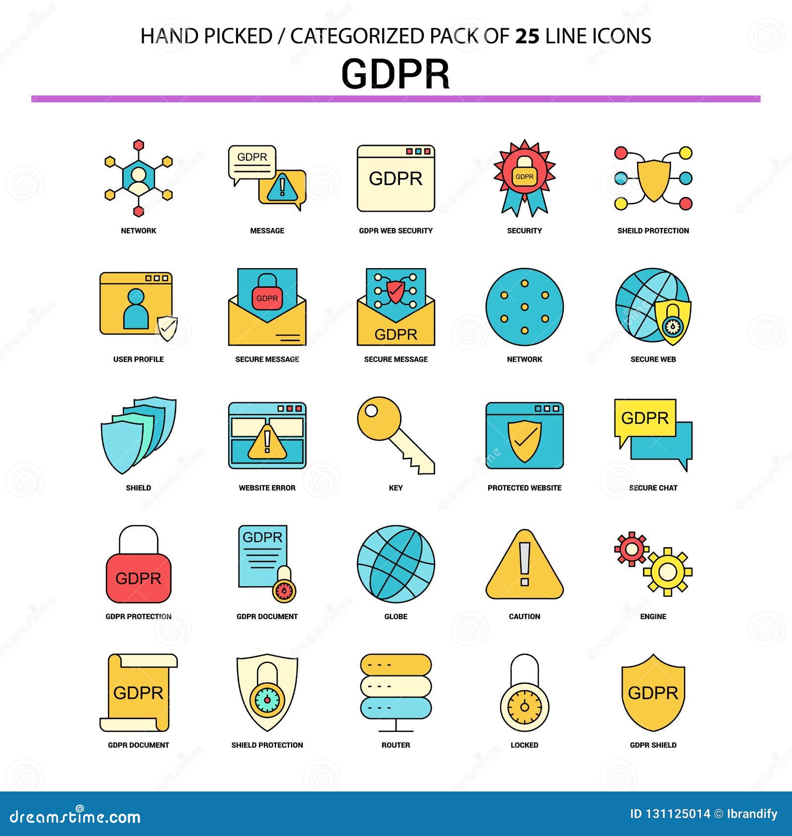GDPR Flat Line Icon Set - Business Concept Icons Design Stock Vector ... GDPR Flat Line Icon Set - Business Concept Icons Design Stock Vector ...