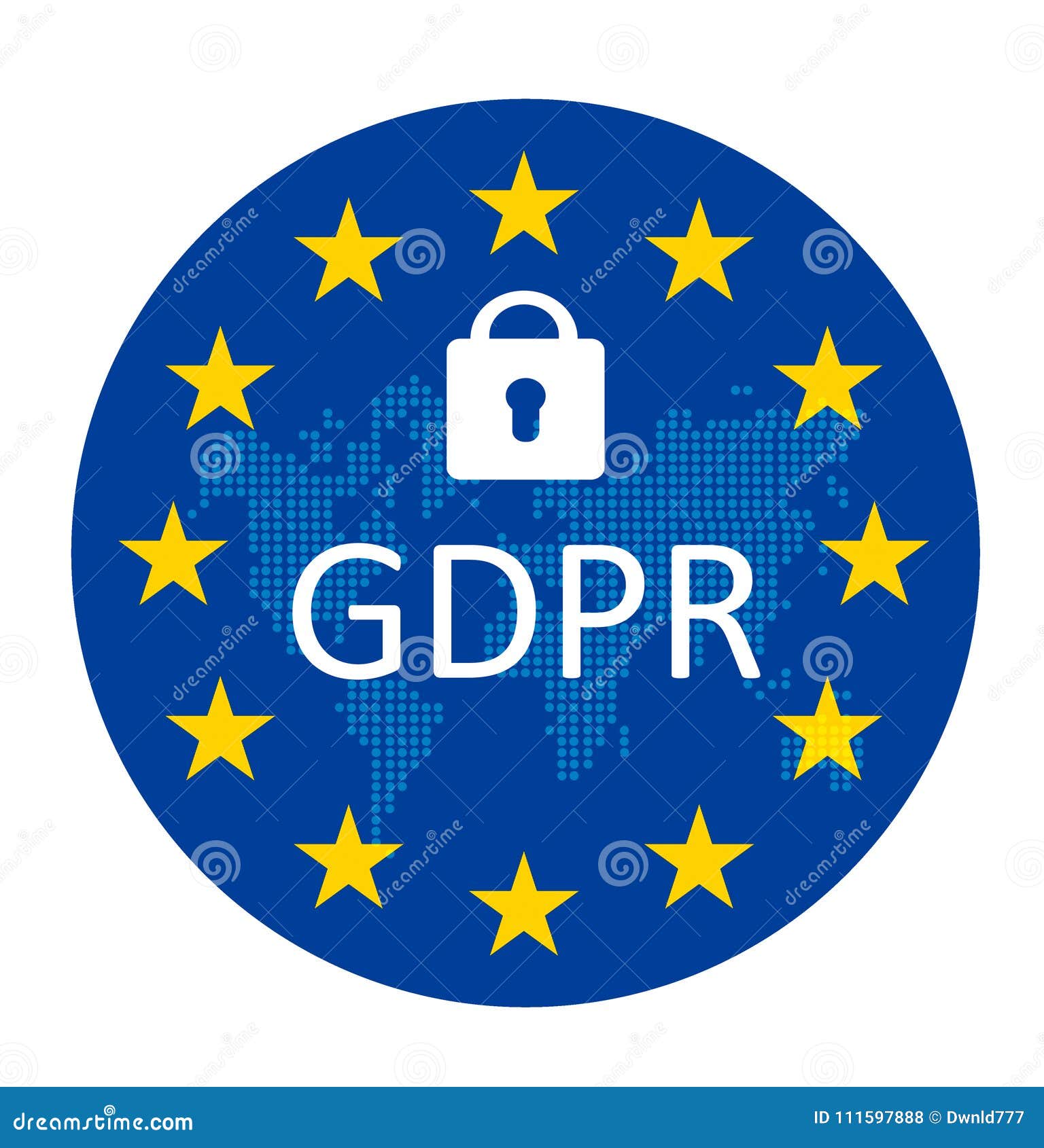 GDPR General Data Protection Regulation Stock Illustration ... GDPR General Data Protection Regulation Stock Illustration ...