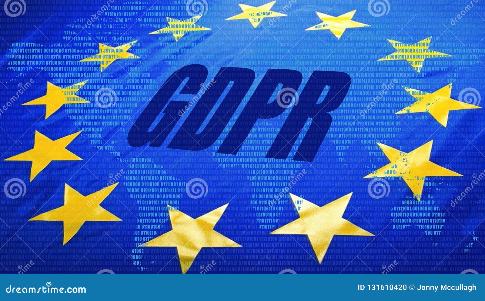 GDPR Over EU Flag and World Map Stock Photo - Image of private ...