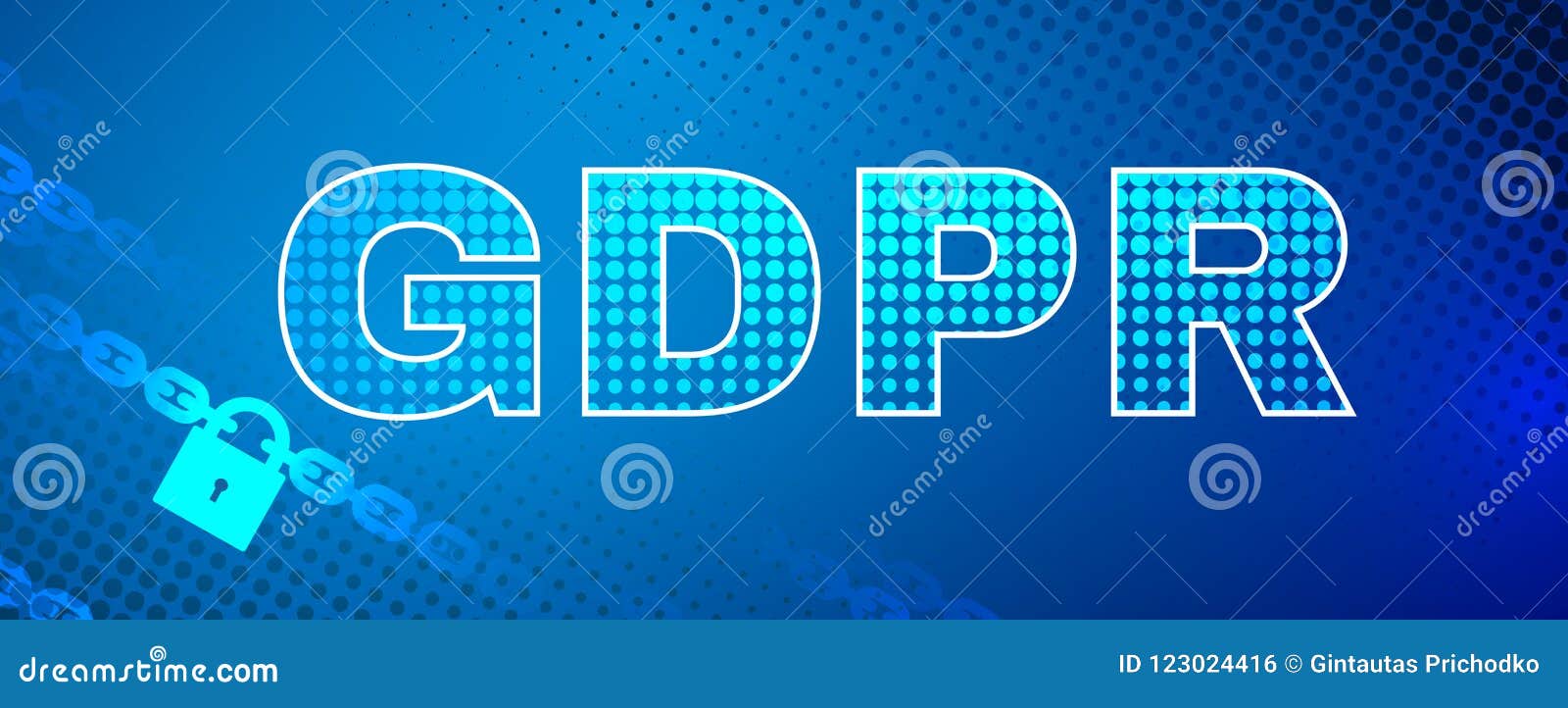 GDPR, Letters, Polygon, Black-white Cartoon Vector | CartoonDealer.com ...