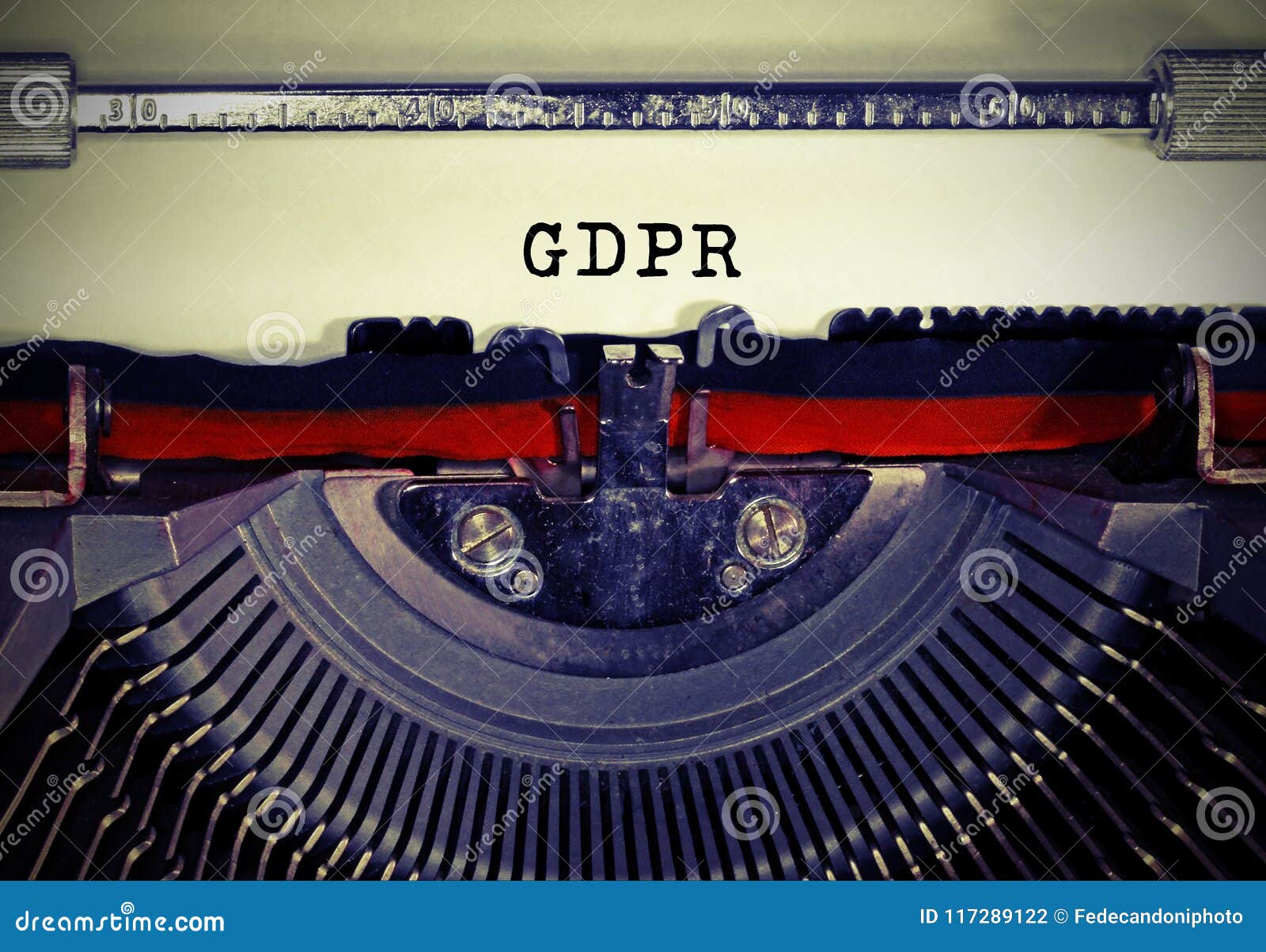 GDPR Text Written with an Old Typewriter and Vintage Effect Stock Photo ... GDPR Text Written with an Old Typewriter and Vintage Effect Stock Photo ...