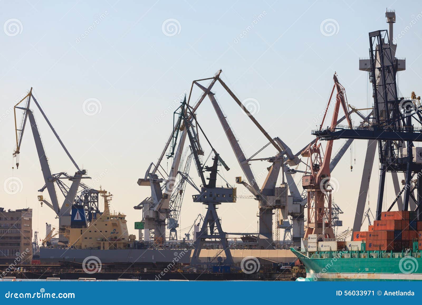Gdynia Container Terminal on 13 Juny 2015, Poland Editorial Photo ...