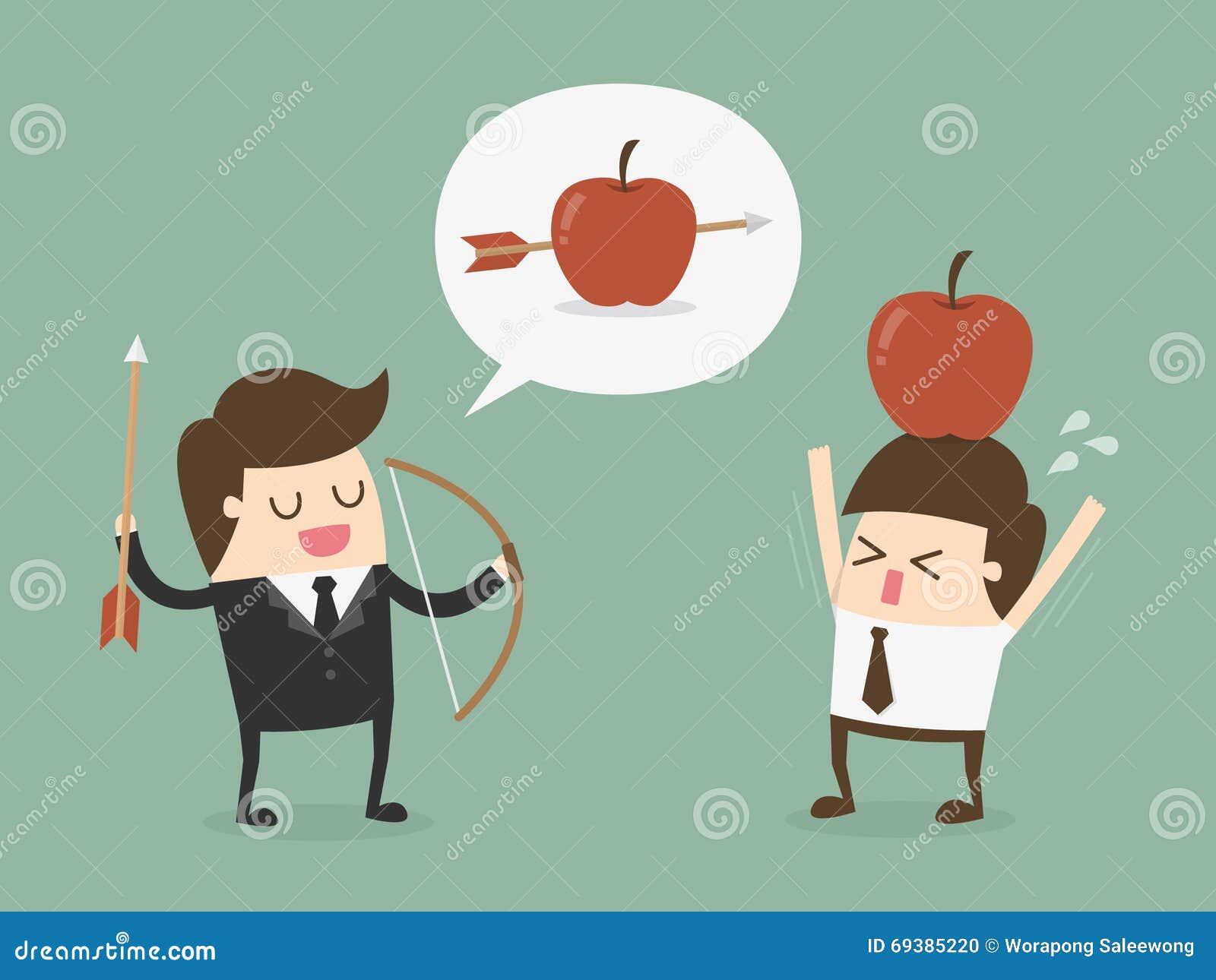 Geïsoleerd Over Witte Achtergrond Vector Illustratie - Illustration of ...