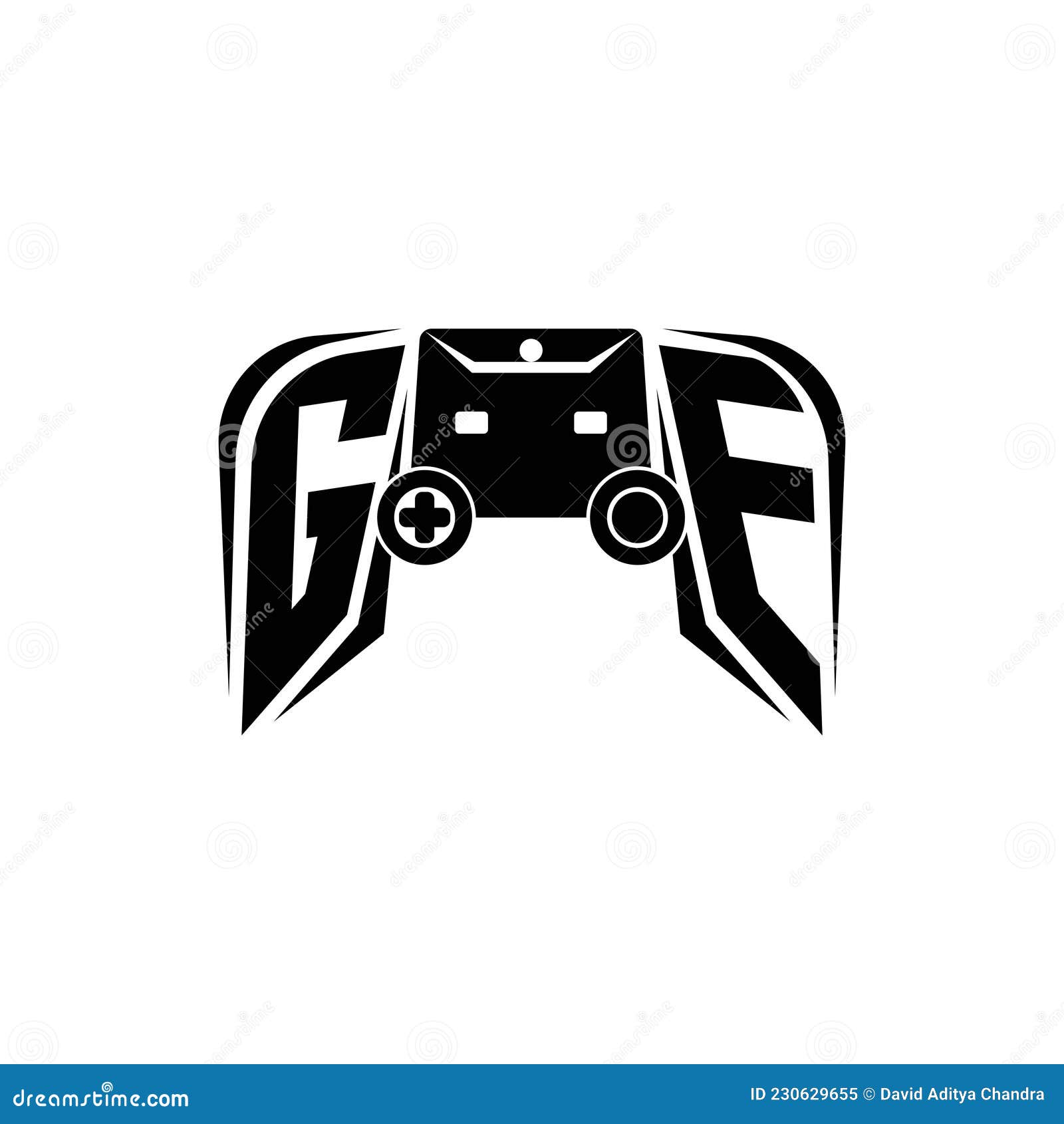 GE Monogram ESports Console Stock Vector - Illustration of graphic ...