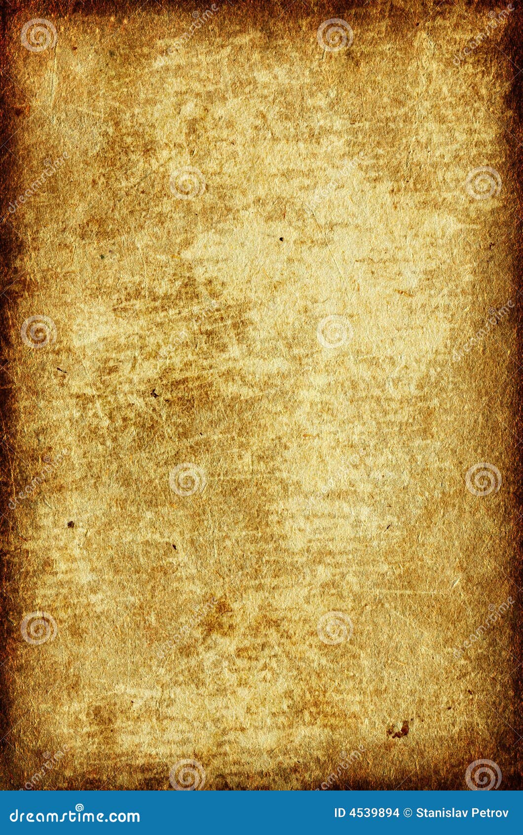 Gealtertes Papier mit Rand stock abbildung. Illustration von anmeldung ...