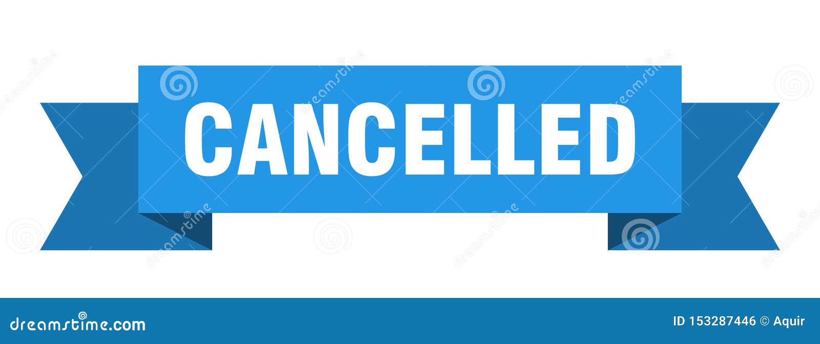 Geannuleerd lint vector illustratie. Illustration of achtergrond ...