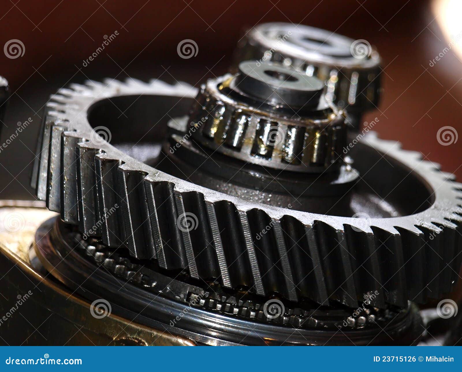 Gear stock photo. Image of engineering, teamwork, steel - 23715126