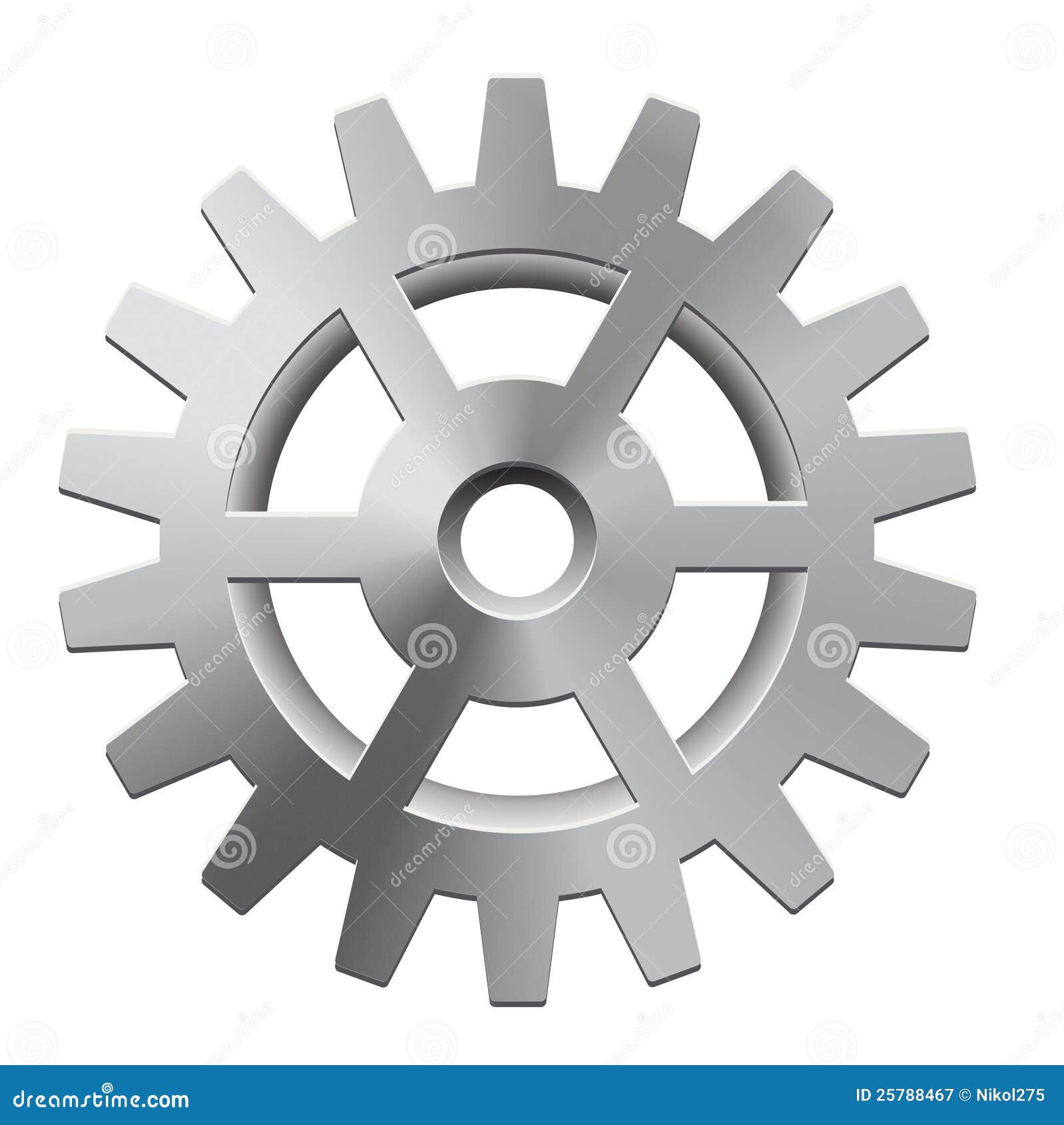 Gear 3D Royalty Free Stock Photography - Image: 25788467