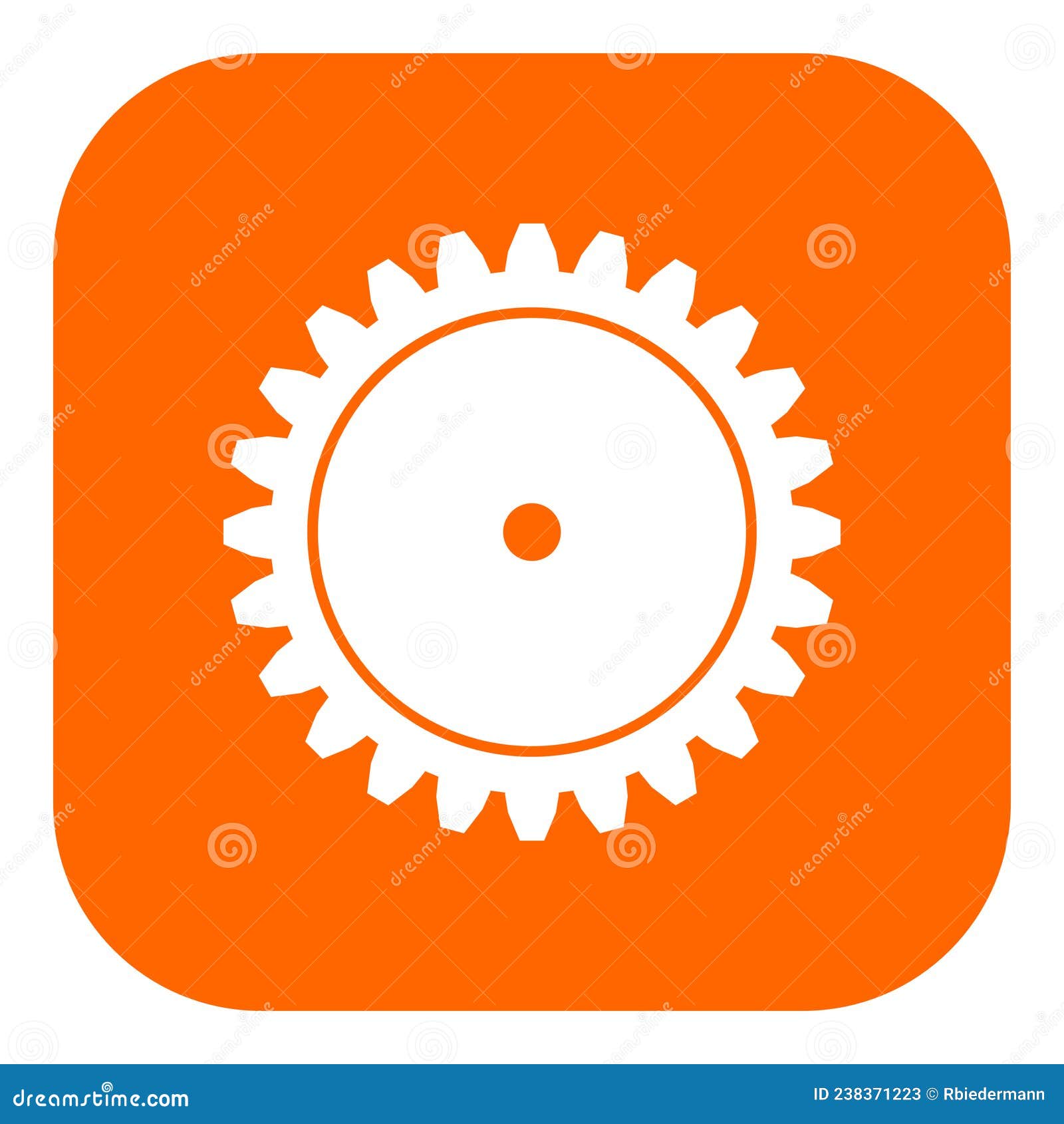 Gear and app icon stock vector. Illustration of white - 238371223