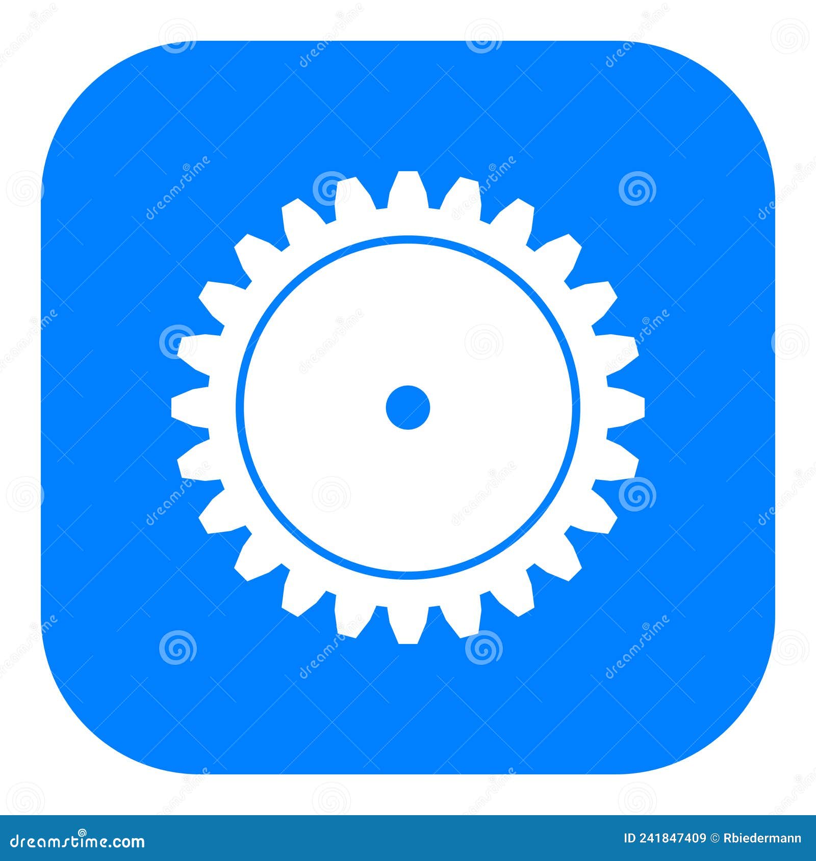 Gear and app icon stock vector. Illustration of graphic - 241847409