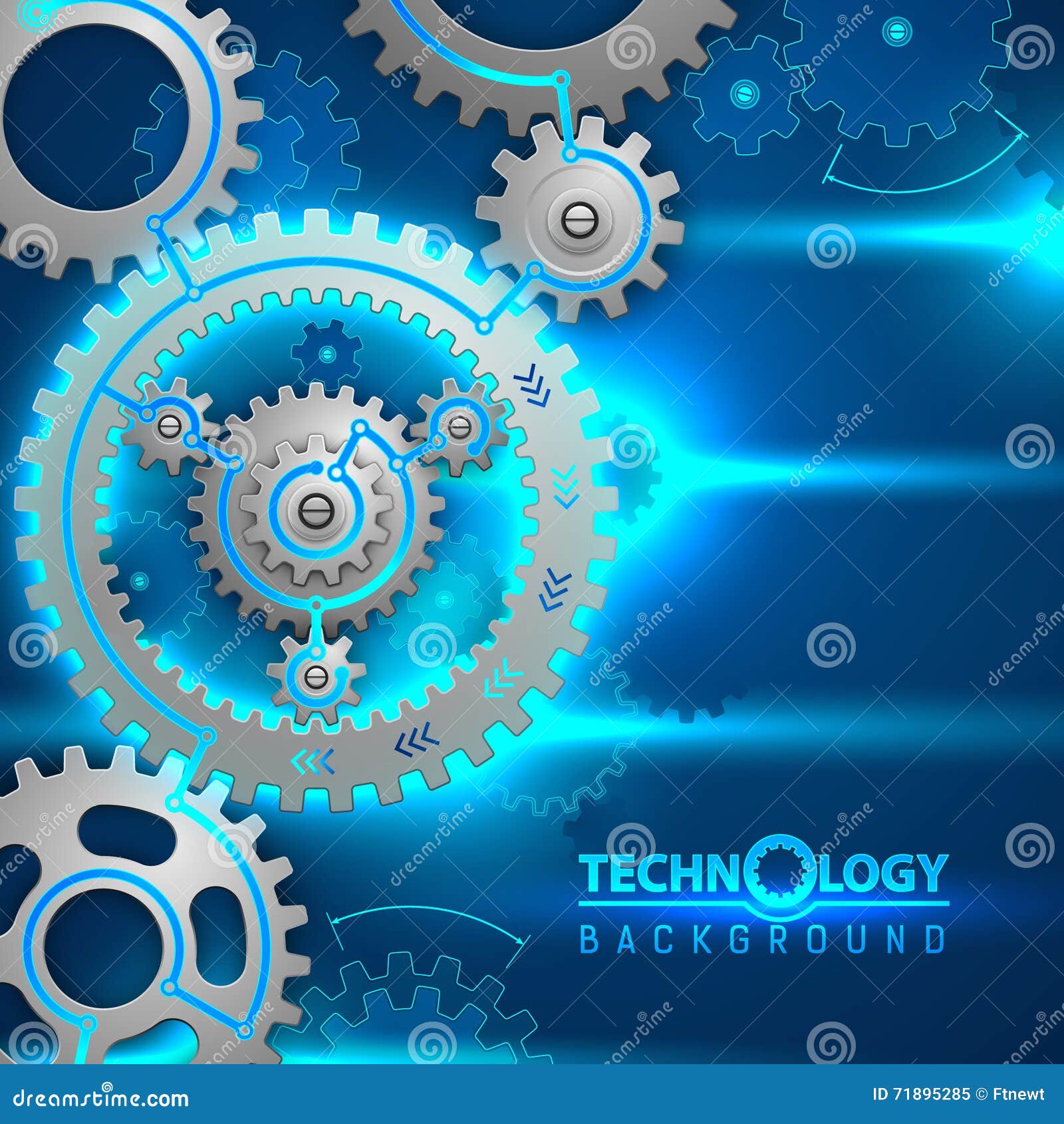 Gear background2 stock illustration. Illustration of industry - 71895285