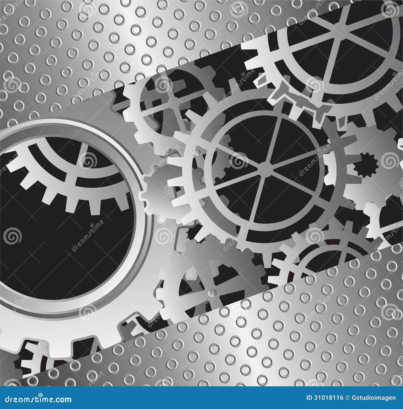 Gear background stock vector. Illustration of pattern - 31018116