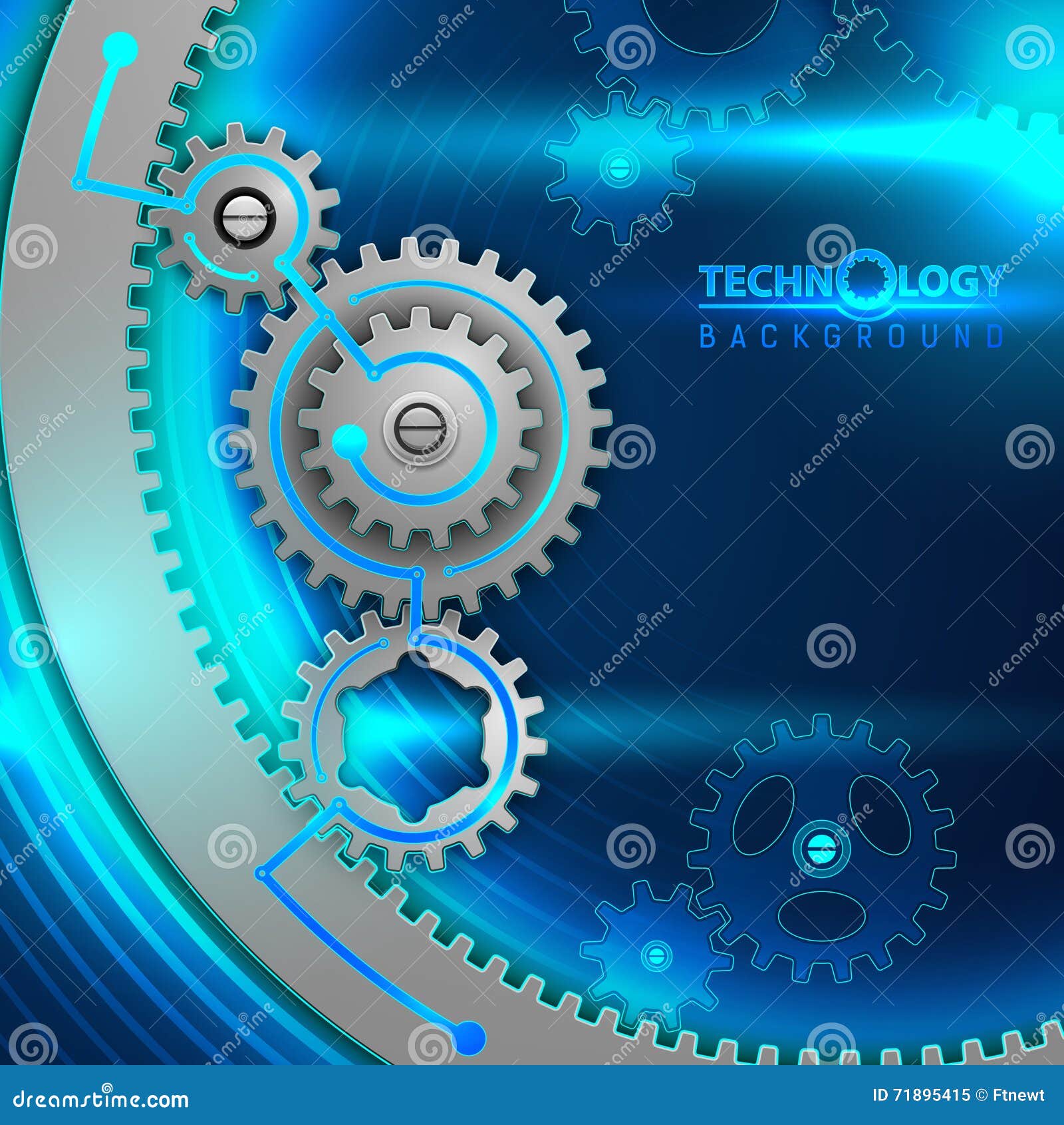 Gear background 4 stock illustration. Illustration of mechanism - 71895415