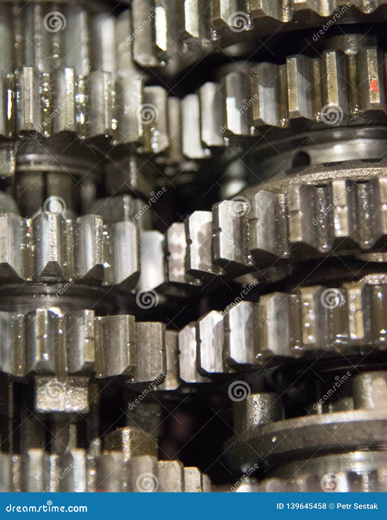 Gear Box of Motorcycle in Detail Stock Photo - Image of lubrication ...