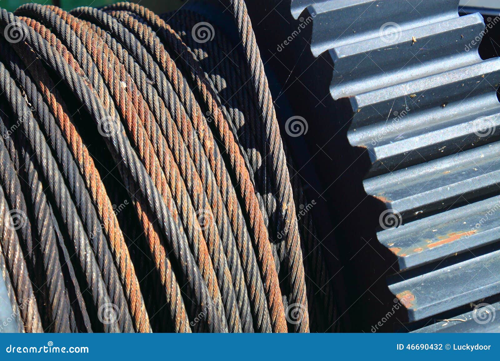 Gear Cable stock photo. Image of gear, manufacture, mechanism - 46690432
