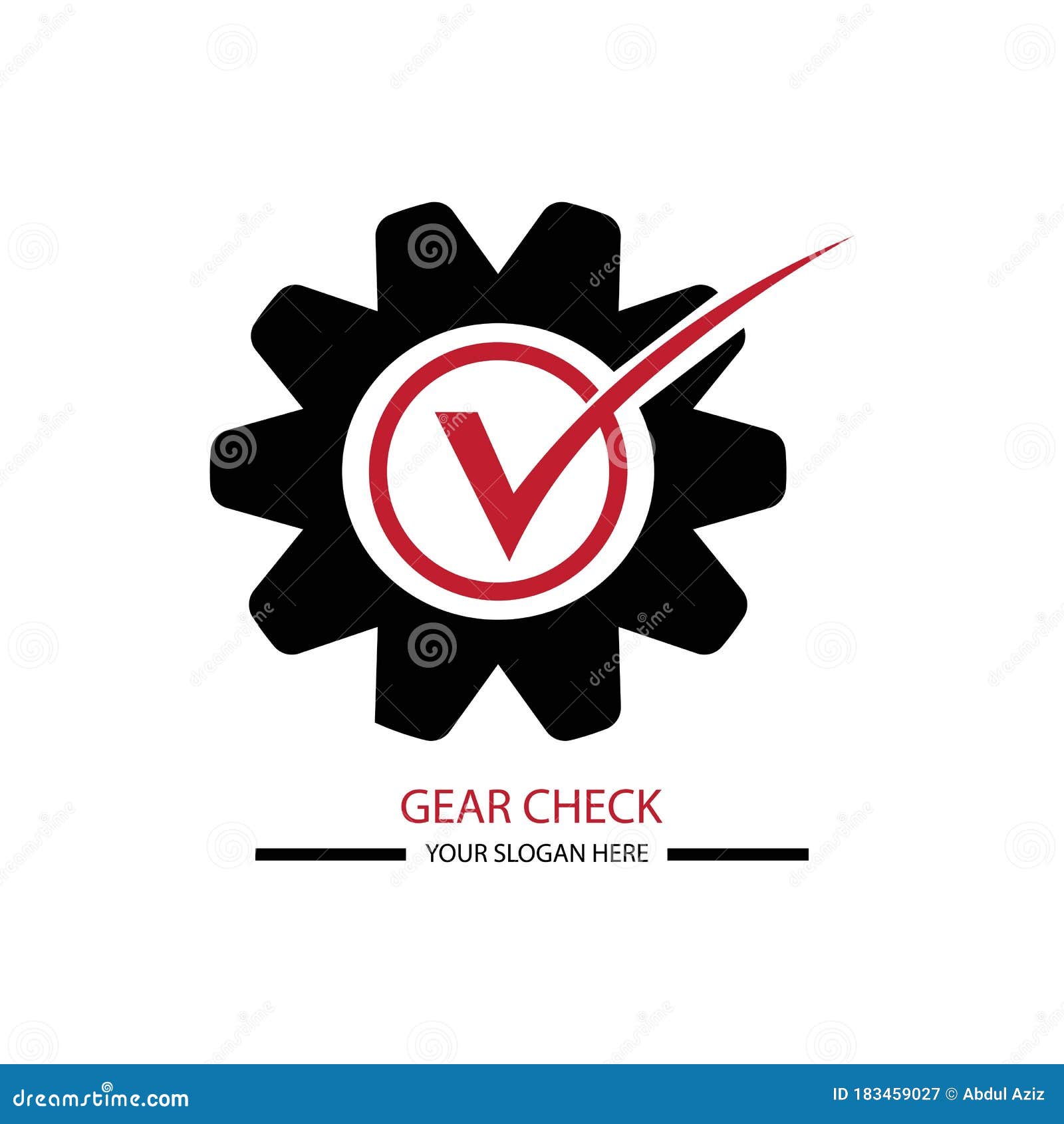 Gear With Check Icon. Successful Process Symbol Cartoon Vector ...