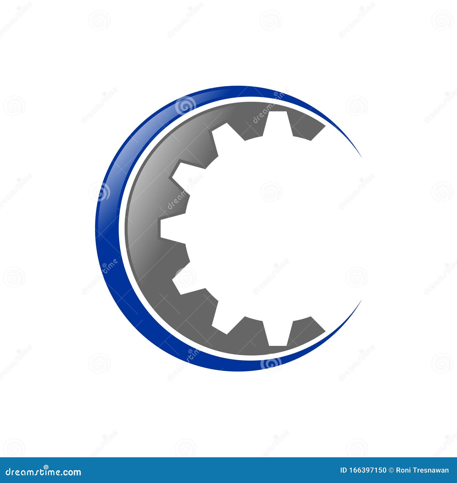 Gear Cog Initial C Lettermark Icon Design Stock Vector - Illustration ...