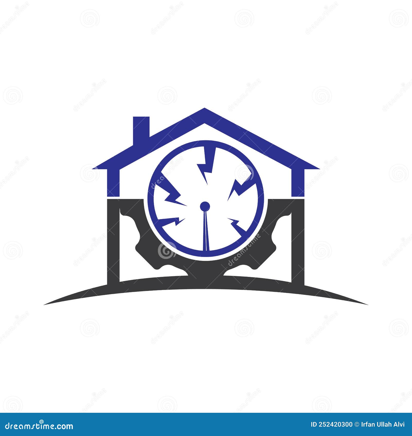 Gear Tech Vector Logo Design Template. Stock Illustration ...