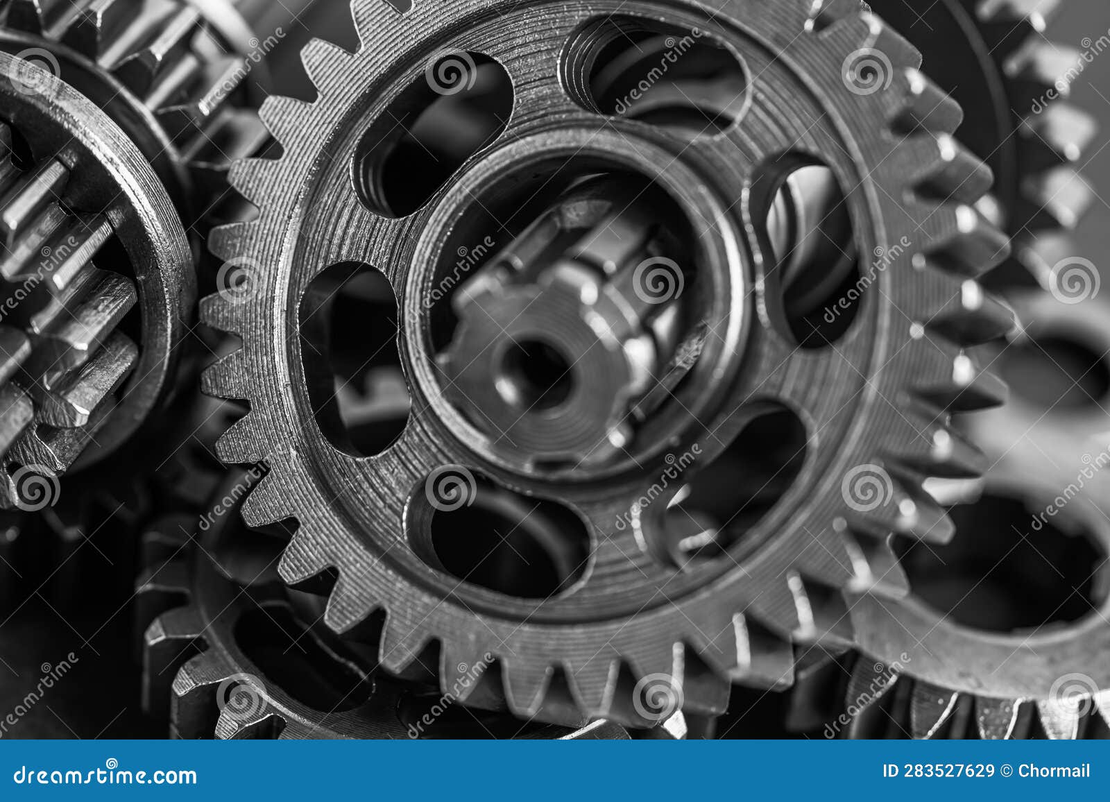 Gear and Cogs Wheels, Clock Mechanism, Brass Metal Engine Industrial ...