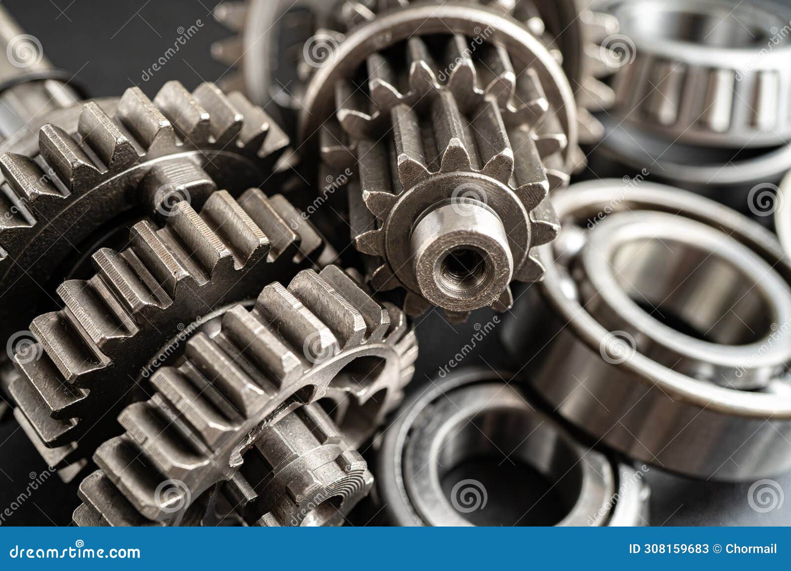 Gear and Cogs Wheels, Clock Mechanism, Brass Metal Engine Industrial ...