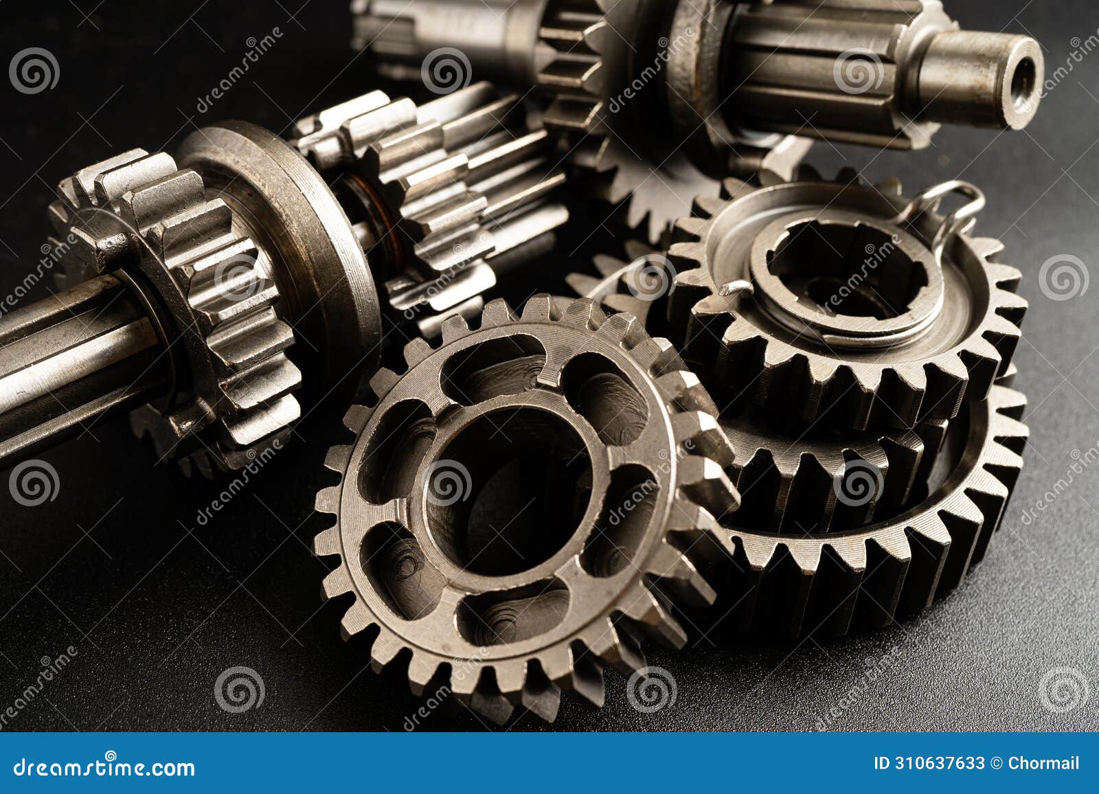 Gear and Cogs Wheels, Clock Mechanism, Brass Metal Engine Industrial ...