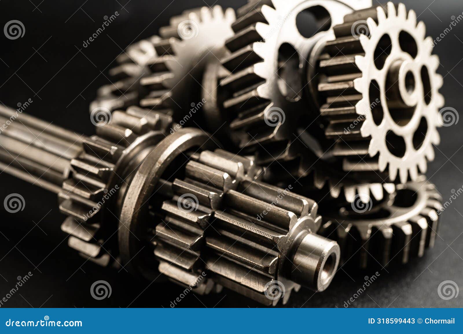 Gear and Cogs Wheels, Clock Mechanism, Brass Metal Engine Industrial ...