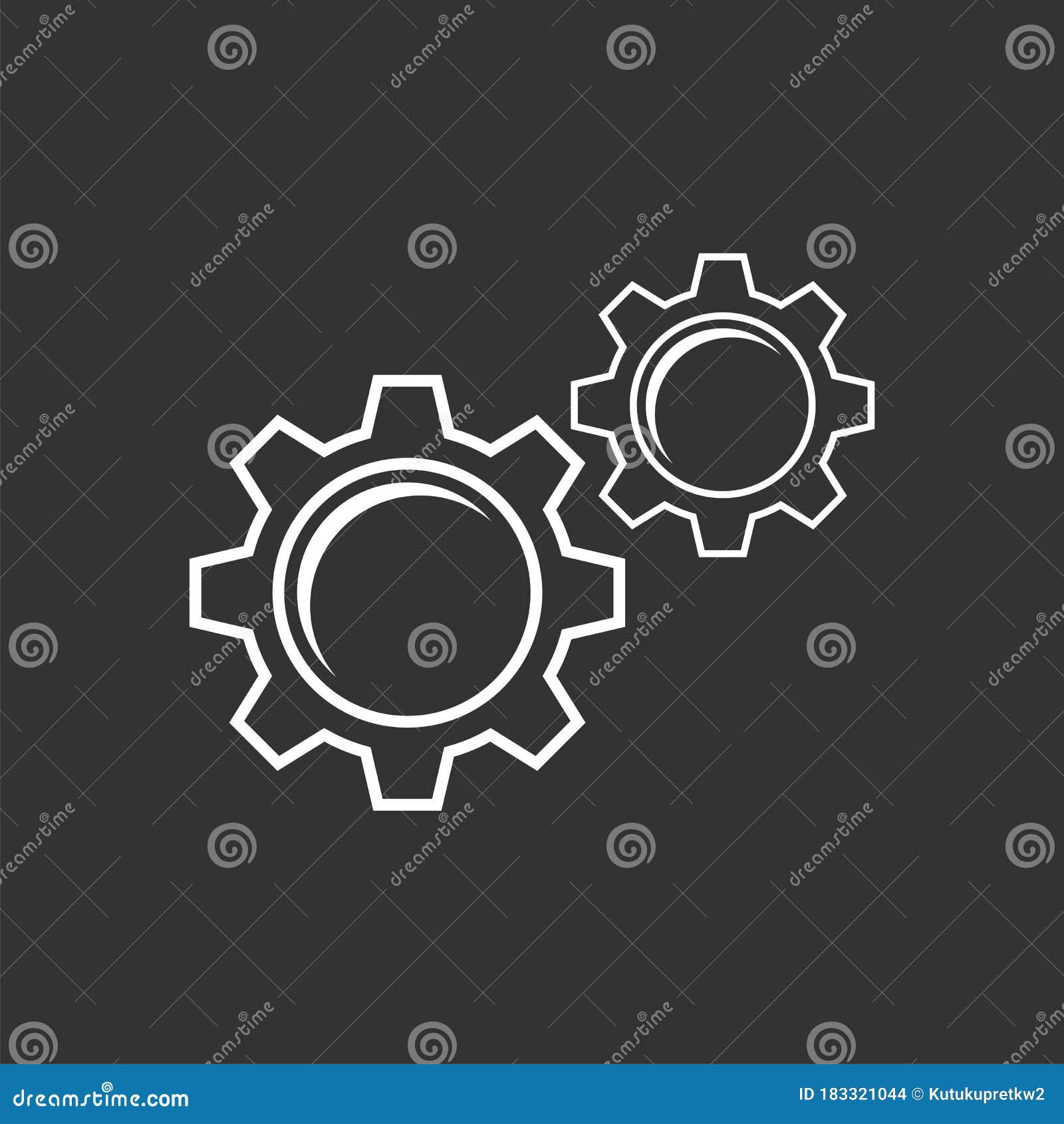 Gear Cogwheel Logo Template Illustration Design. Vector EPS 10 Stock ...