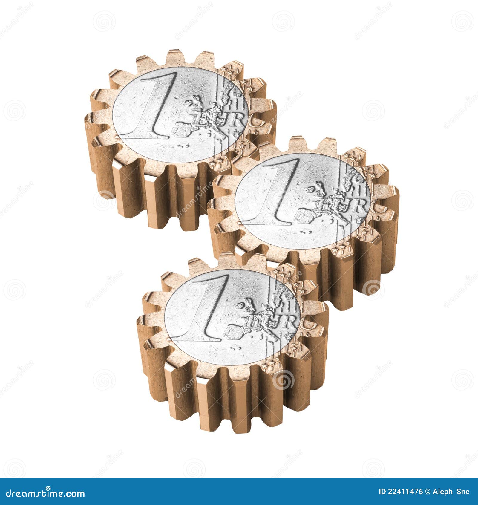 Gear coin stock photo. Image of finance, financial, currency - 22411476