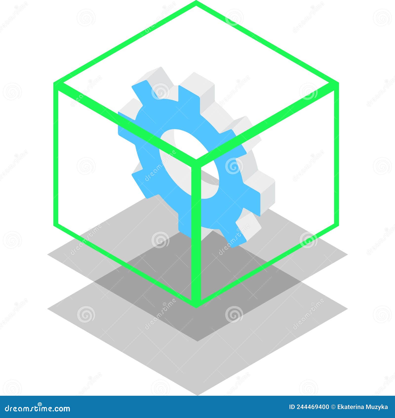 Module, Product Release, Presentation Glyph Vectors | CartoonDealer.com ...