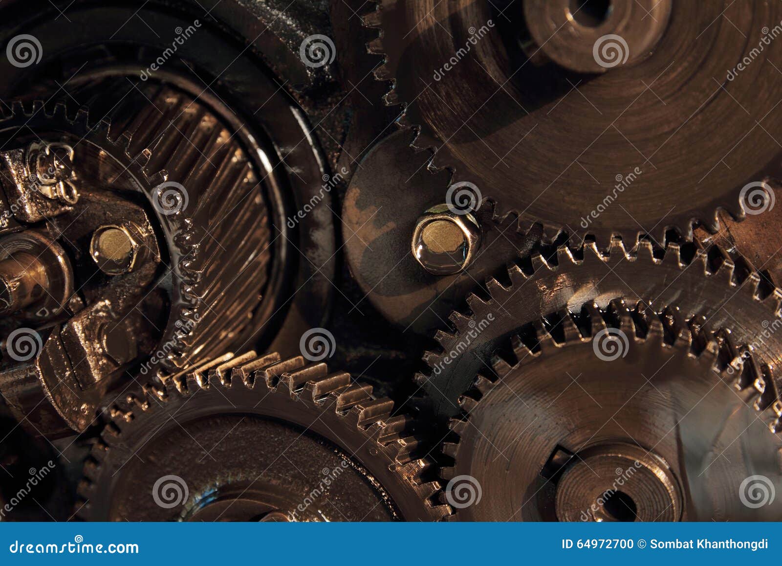 Gear of engine stock photo. Image of concept, agriculturemachinery ...