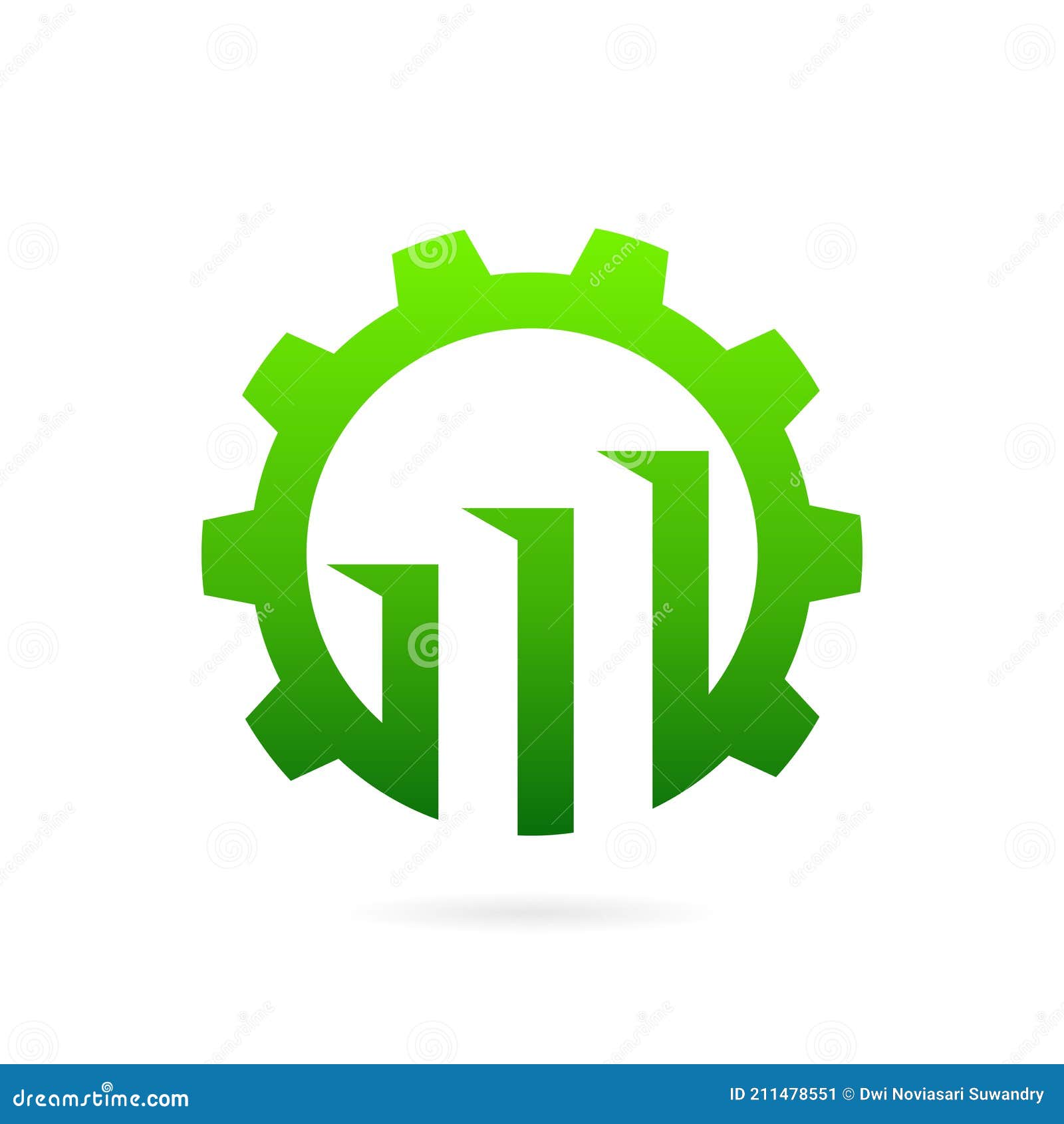 Gear Finance Logo with Modern Concept Stock Vector - Illustration of ...