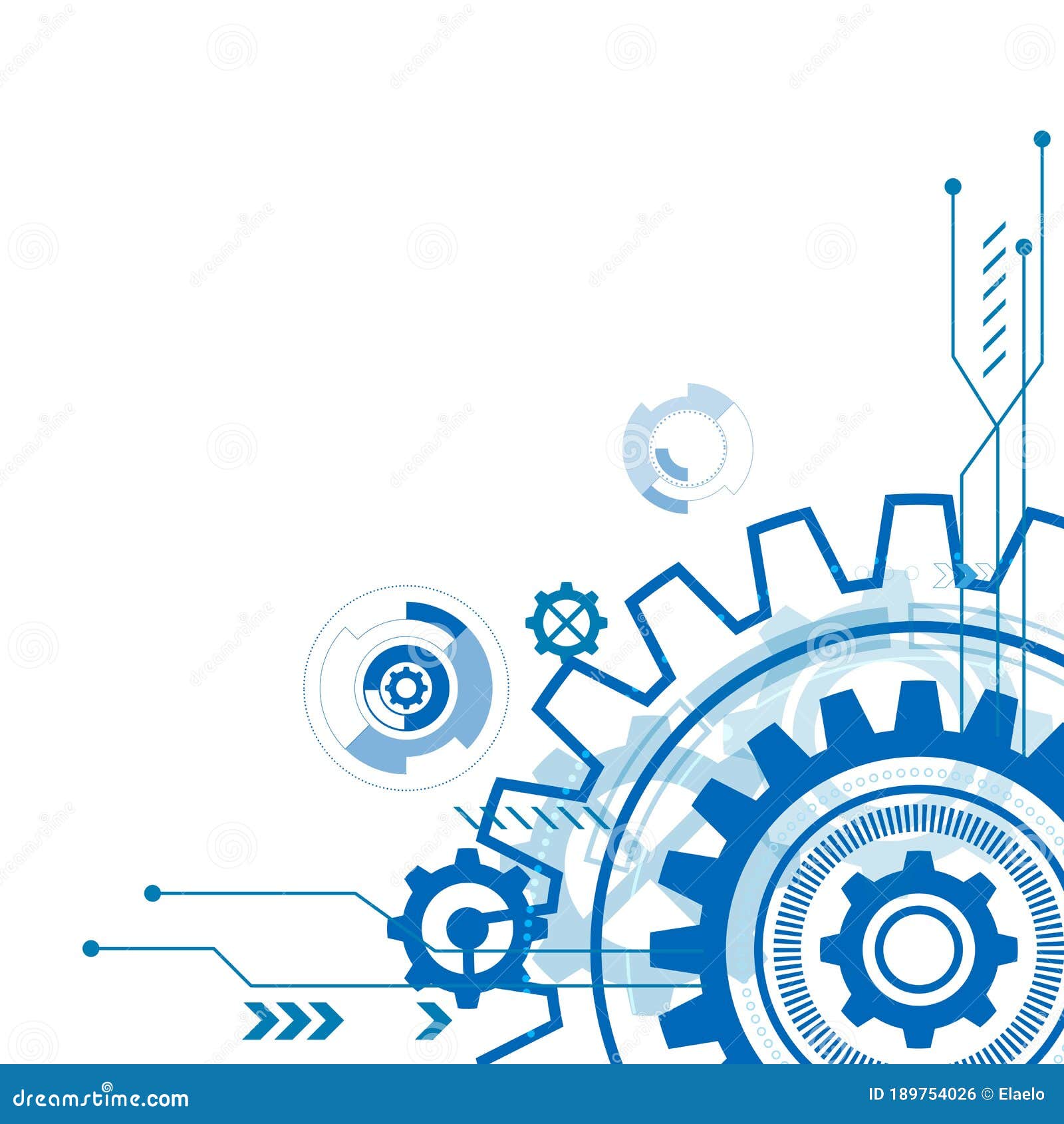 Gear Future Vector Icon Illustration Stock Vector - Illustration of ...